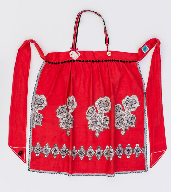 Little Red Riding Hood/ Apron Dress - Judith Bodart Beylerian
